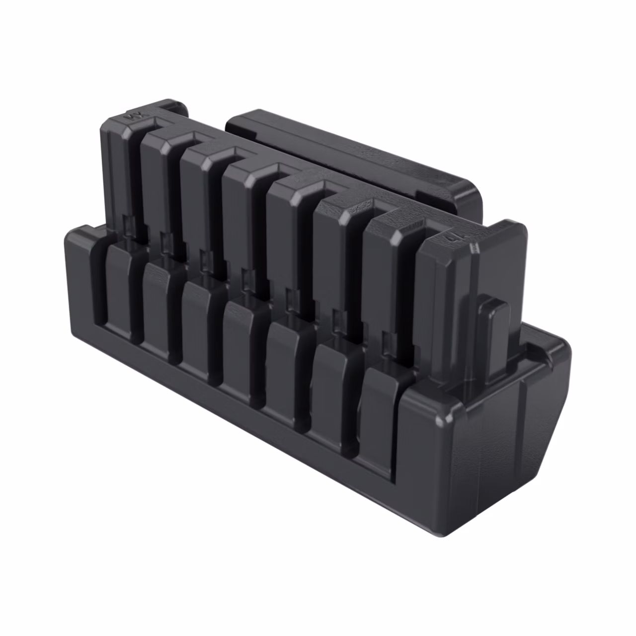 1.50mm Pitch, Micro-Lock Plus Receptacle Crimp Housing, Single Row, Positive Lock, 7 Circuits, Black for sale