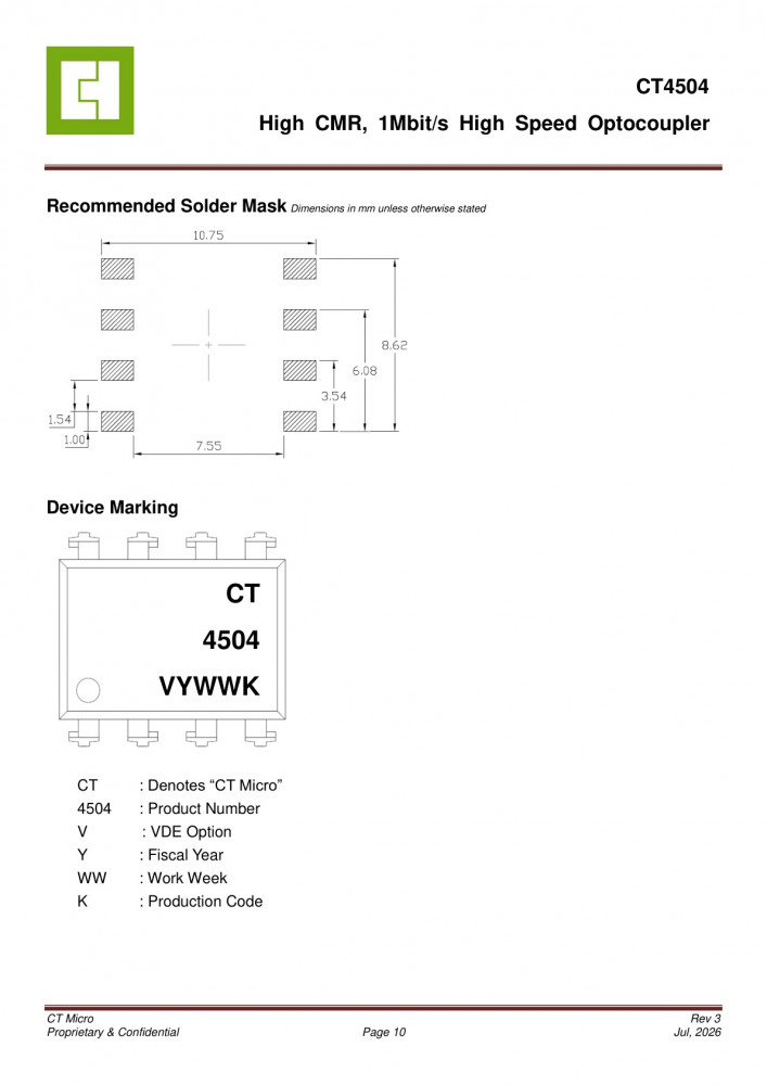 CT4504 datasheet page 10