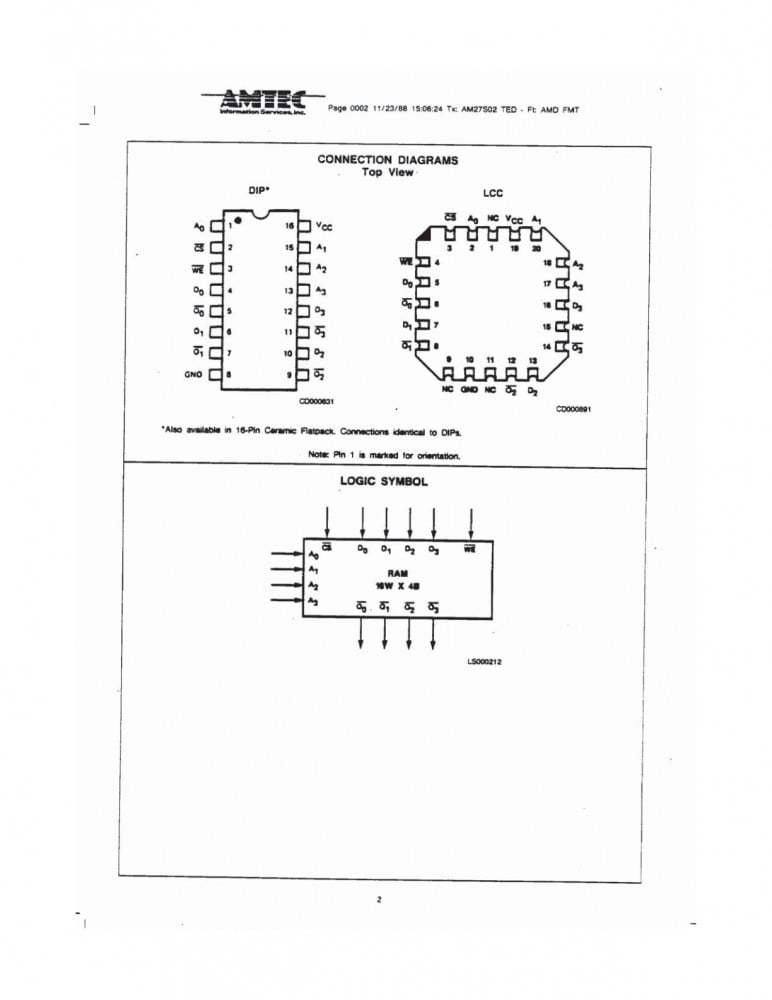 27S03A/BEA datasheet page 3