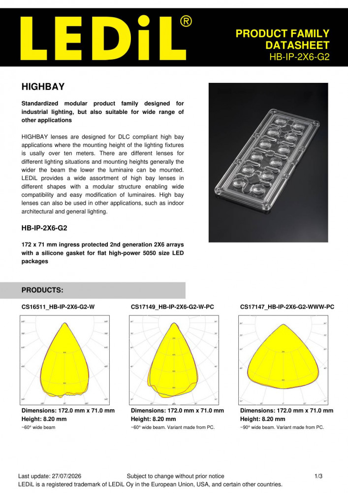 HB-IP-2X6-G2-WWW-PC technical document page 1