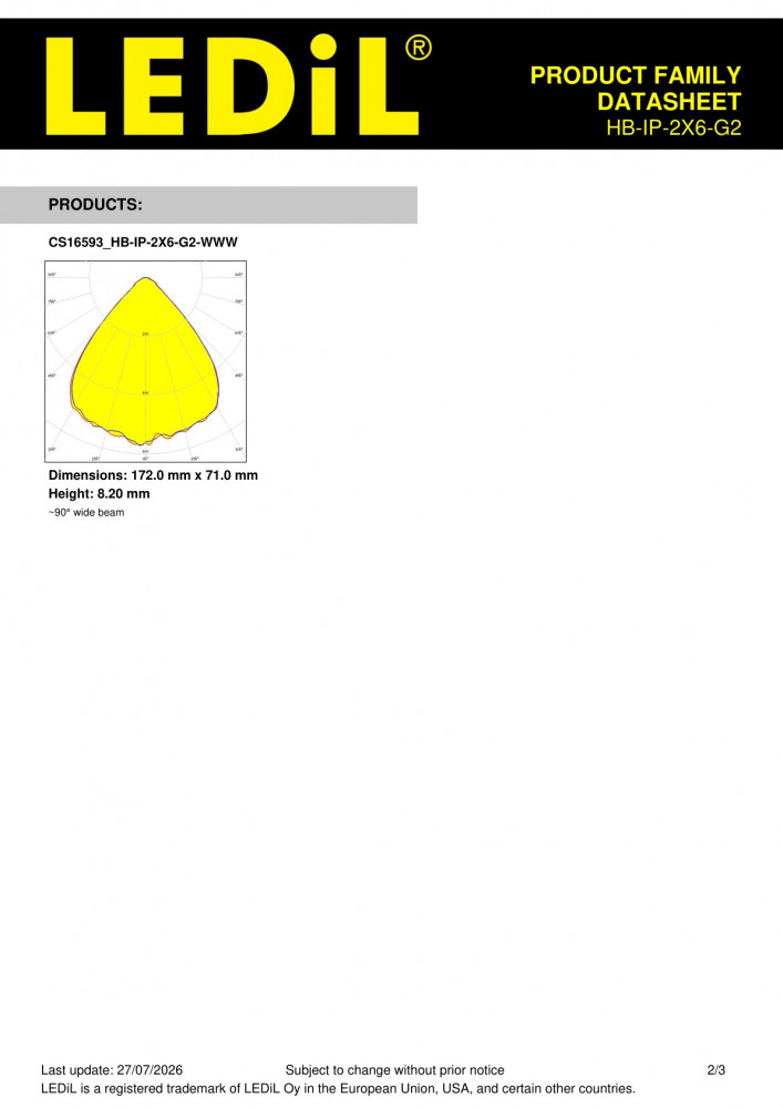 HB-IP-2X6-G2-WWW-PC technical document page 2