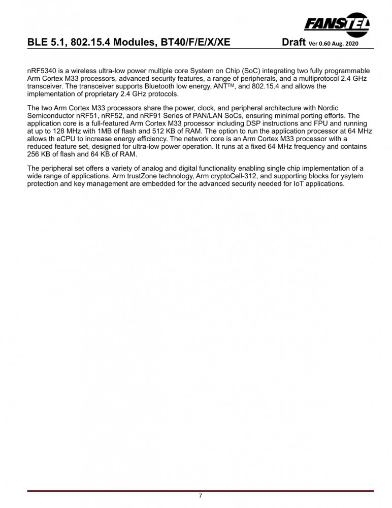 EV-BT40 document page 7