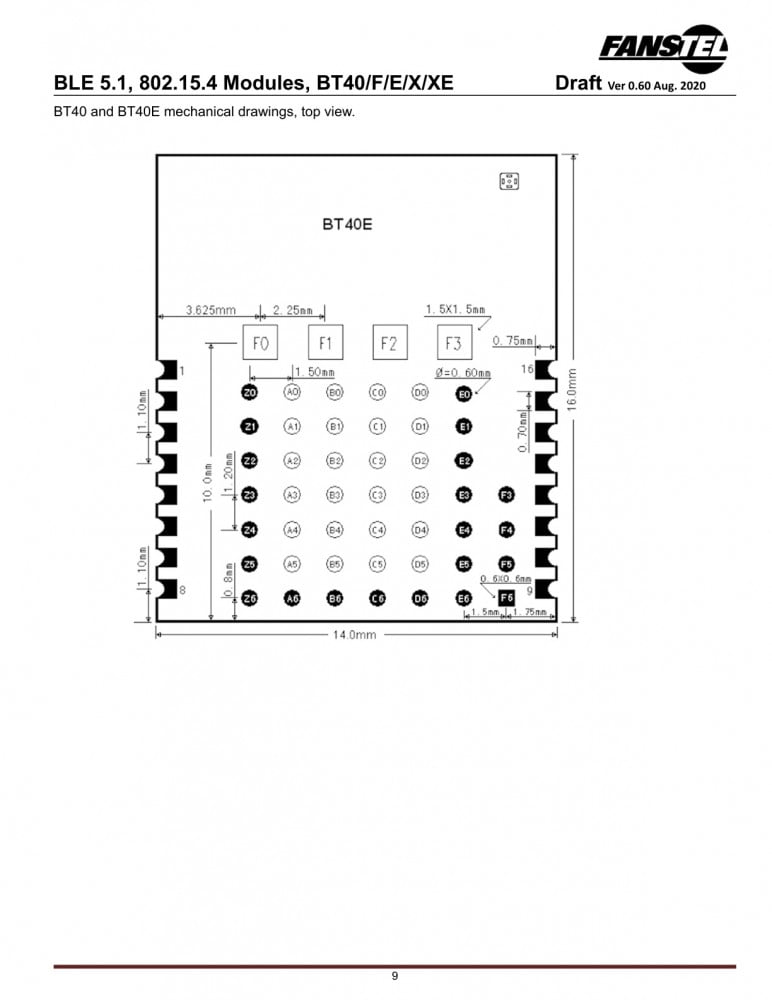 EV-BT40 document page 9