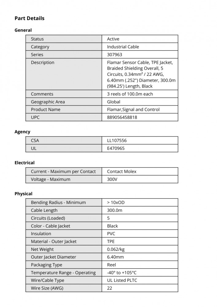 Technical document page 2 for Molex 1552410025
