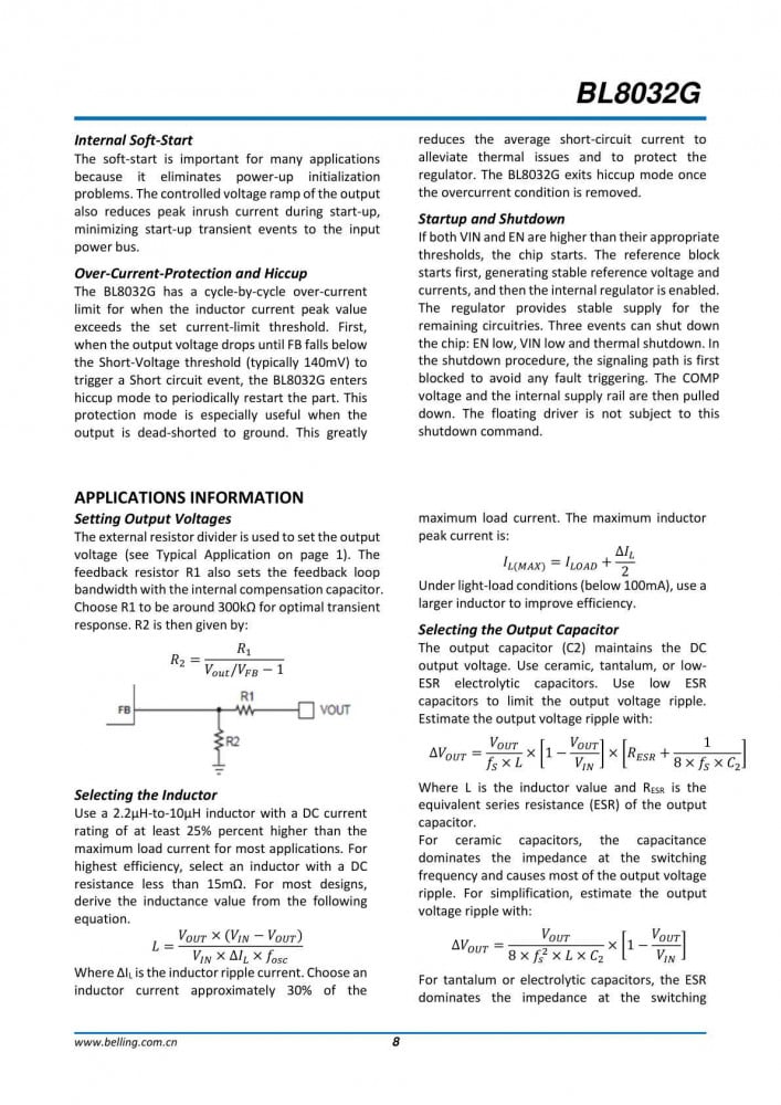 BL8032GCB6TR datasheet page 8