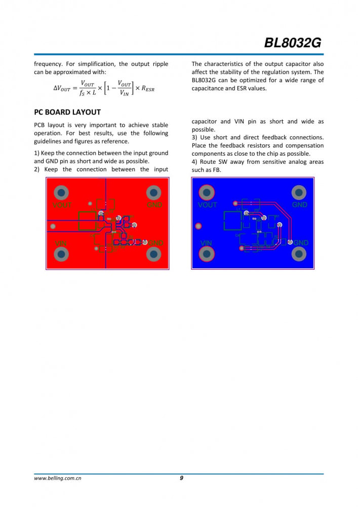 BL8032GCB6TR datasheet page 9