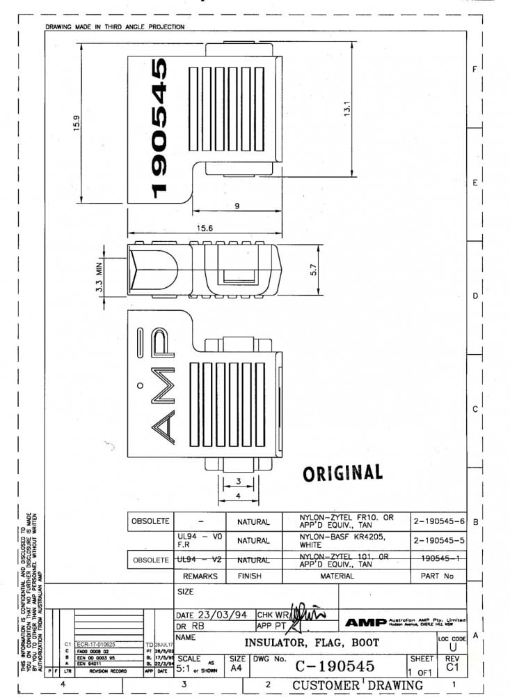 TE Connectivity 2-190545-5 technical document preview