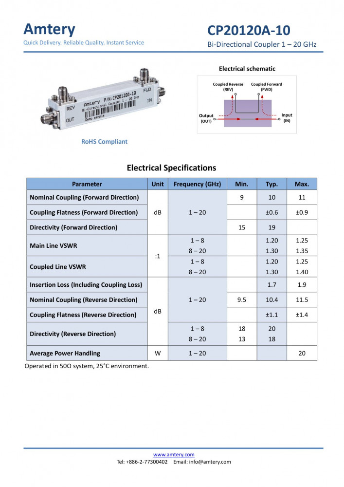 CP20120A-10 datasheet page 1