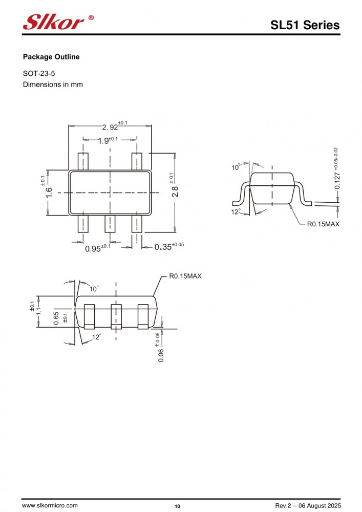 SL51 datasheet page 10