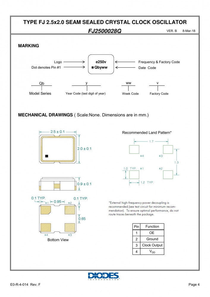 FJ2500028Q technical document page 6
