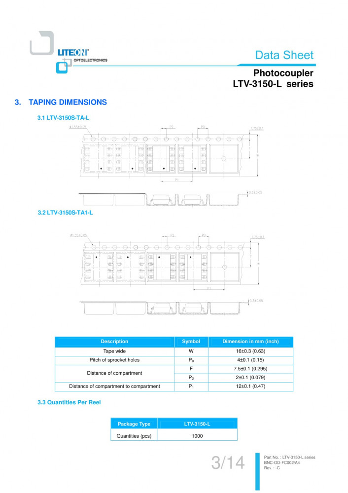 LTV-3150-L datasheet page 4