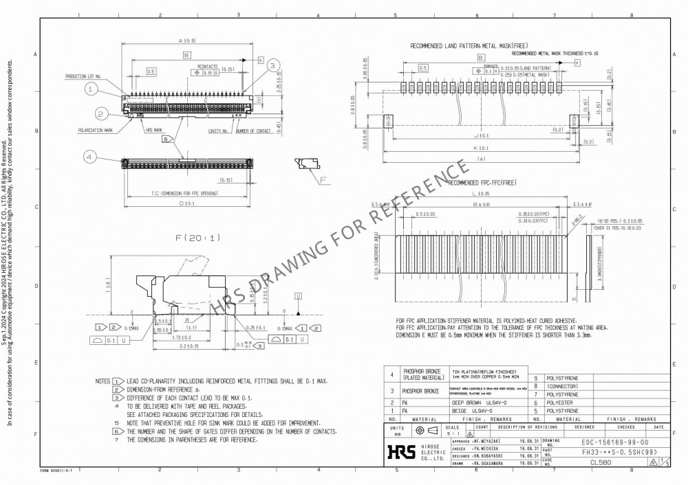 HRS FH33 drawing page 1