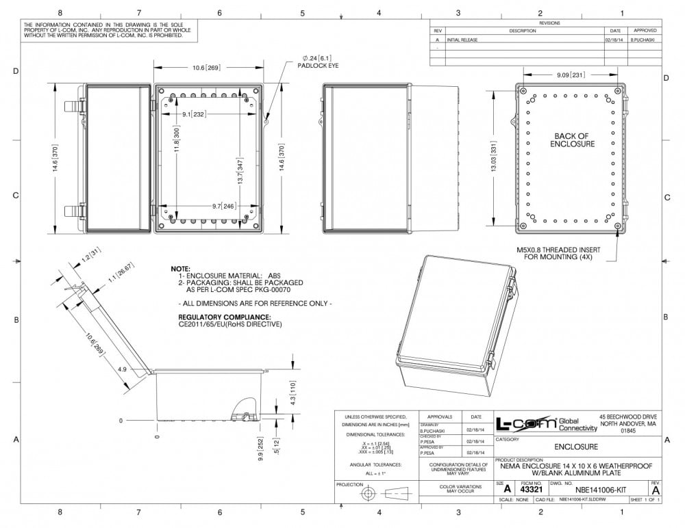 NBE141006-KIT technical document preview