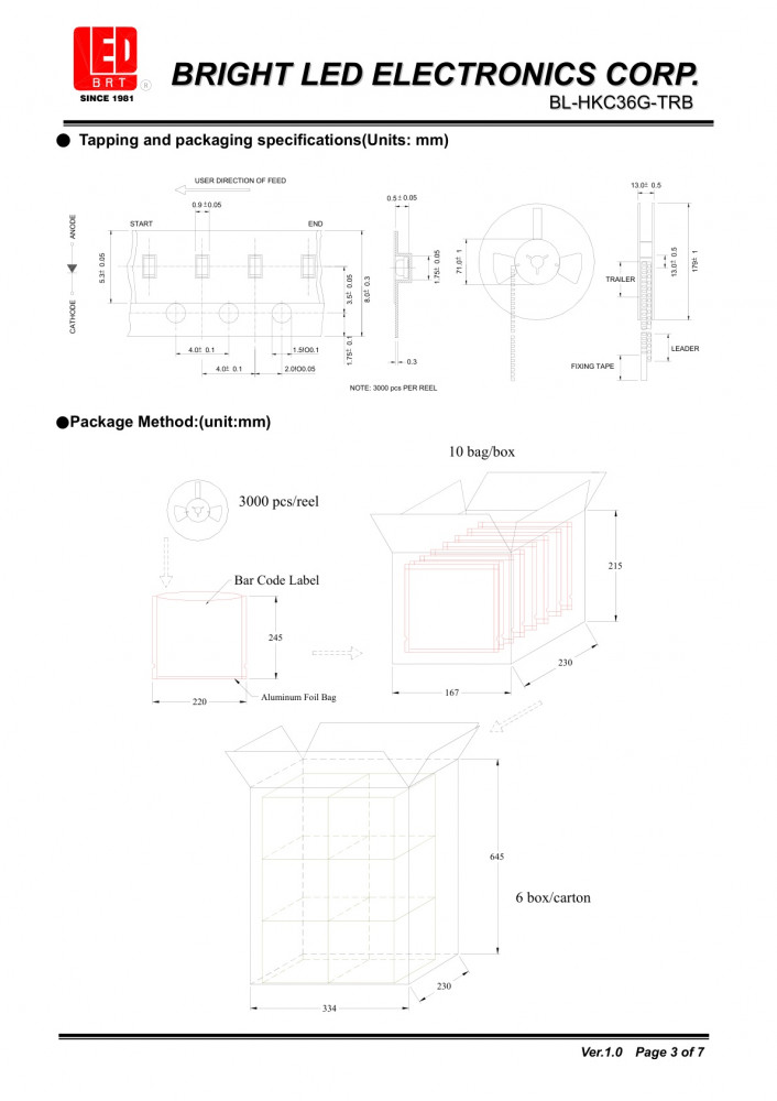 BL-HKC36G-TRB datasheet page 3