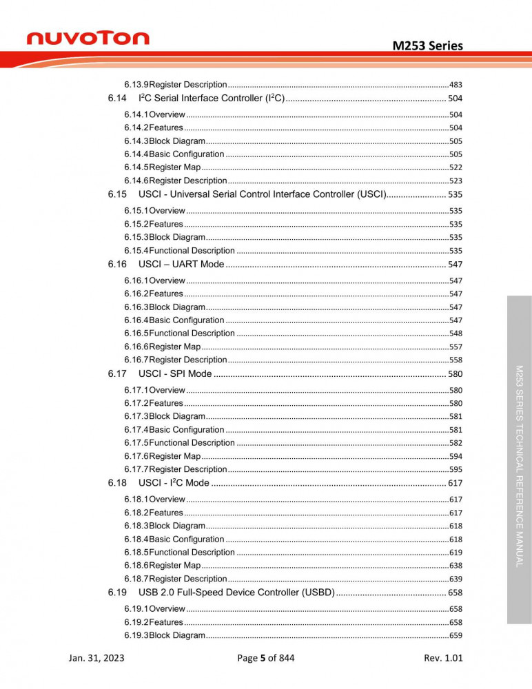 M253 Series technical reference preview page 5