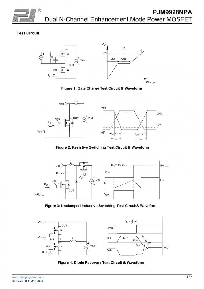 PJM9928NPA datasheet page 3