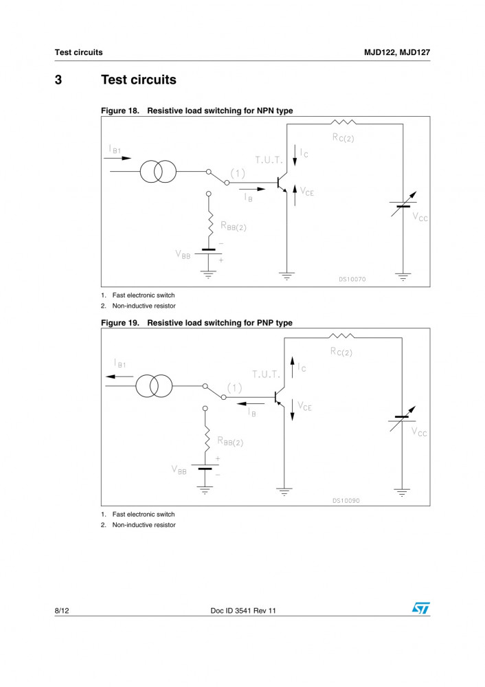 MJD127T4 datasheet page 8
