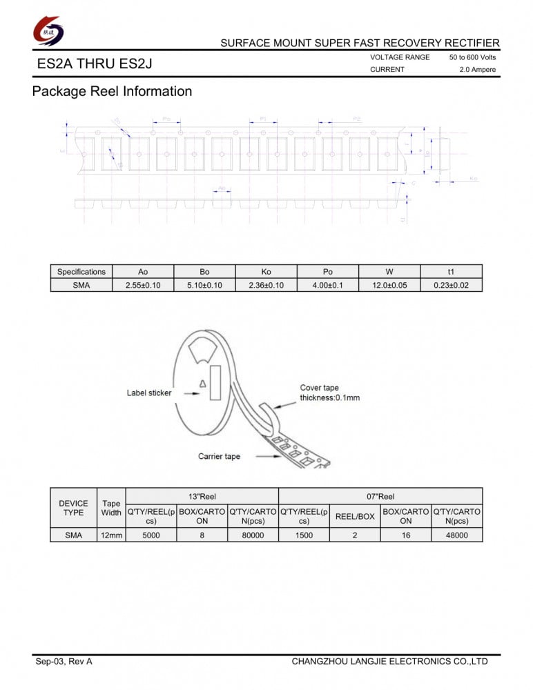 ES2G datasheet page 4