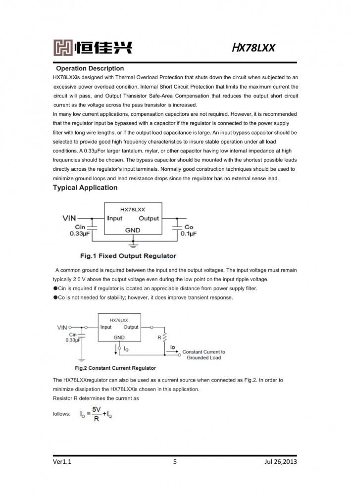 78L05 datasheet page 5