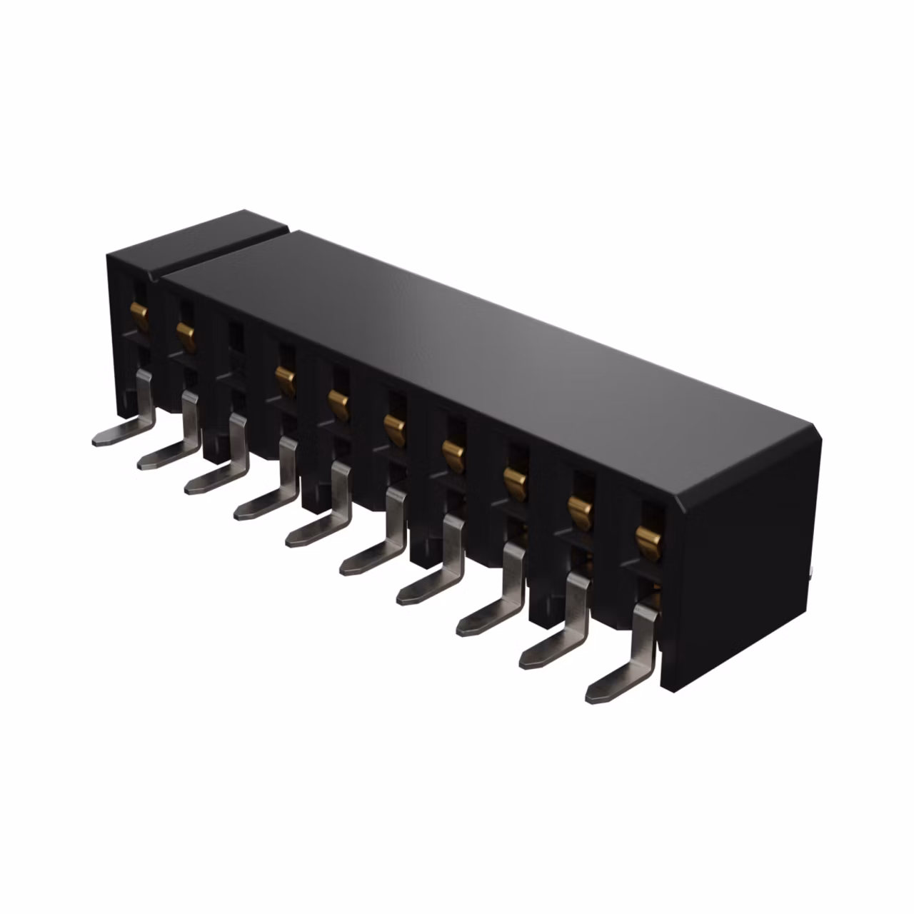 Milli-Grid Receptacle, Surface Mount, Side Entry, 0.76µm Gold (Au) Plating, 20 Circuits, Circuit 5 Voided, Lead-Free, Tape and Reel for sale