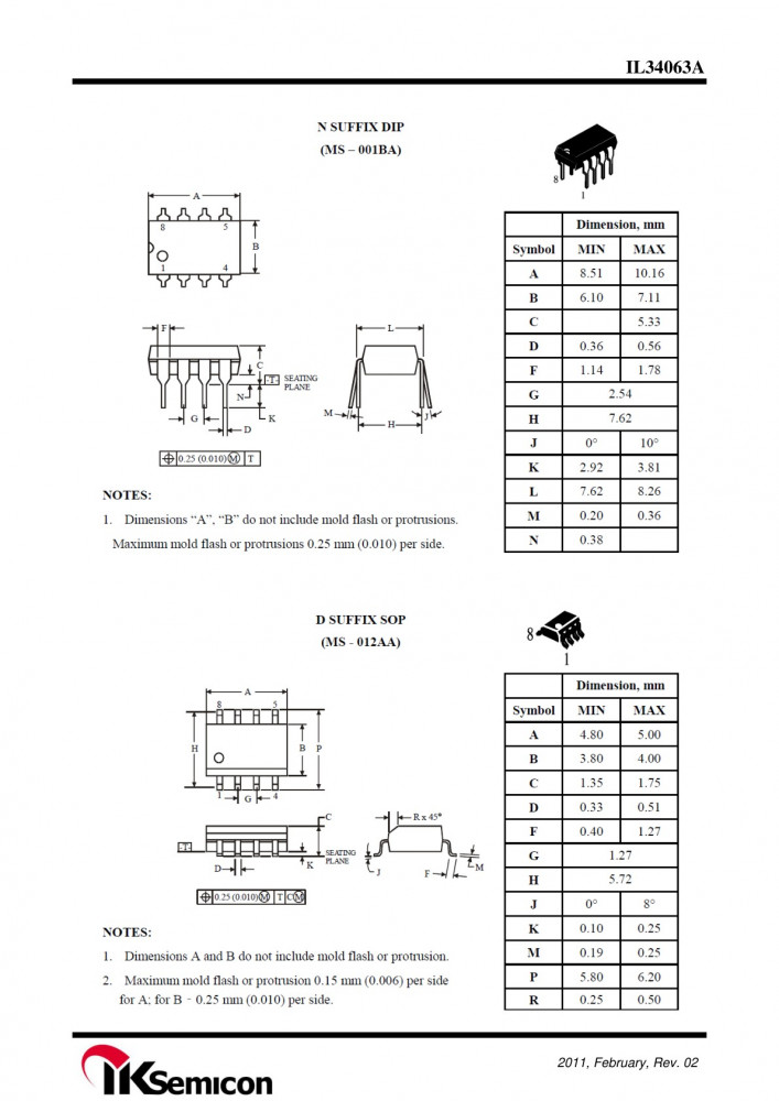 IL34063ADT datasheet page 10