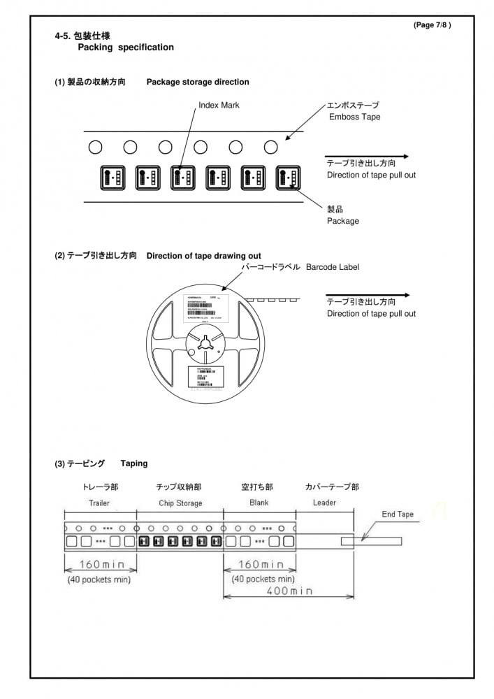 HSPPAR003D datasheet page 7
