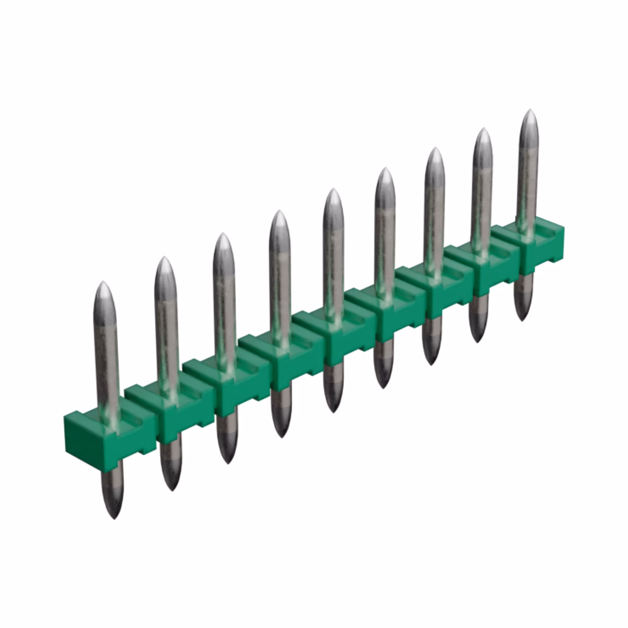 3.50mm Pitch Eurostyle Vertical PCB Pin Header, Breakable, 4 Circuits