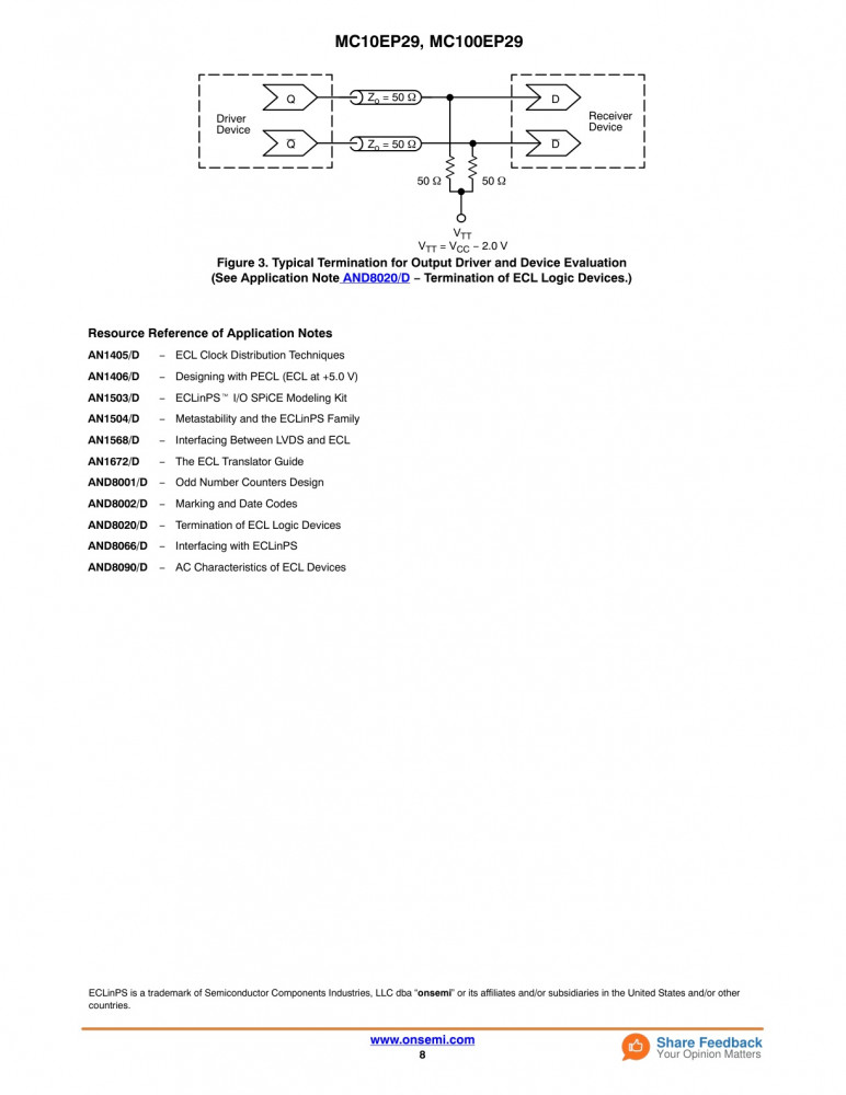 MC100EP29 datasheet page 8