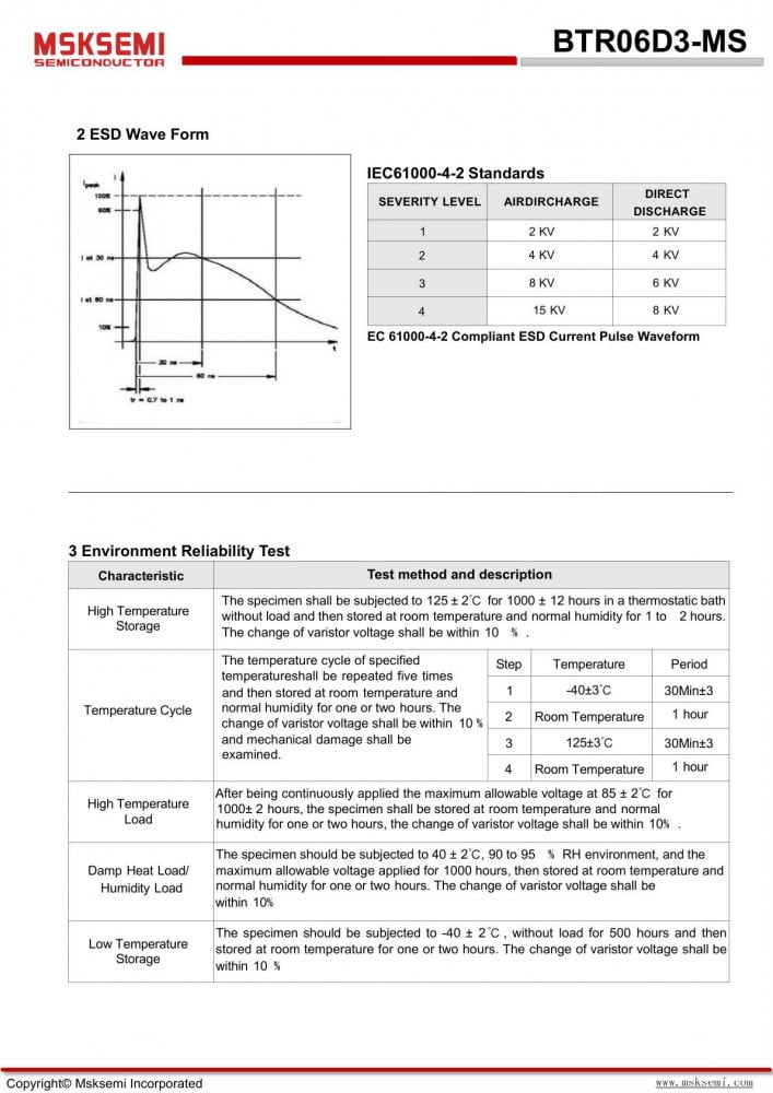 BTR06D3-MS technical document page 3