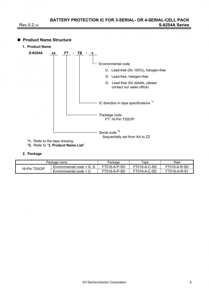 S-8254A technical document page 3