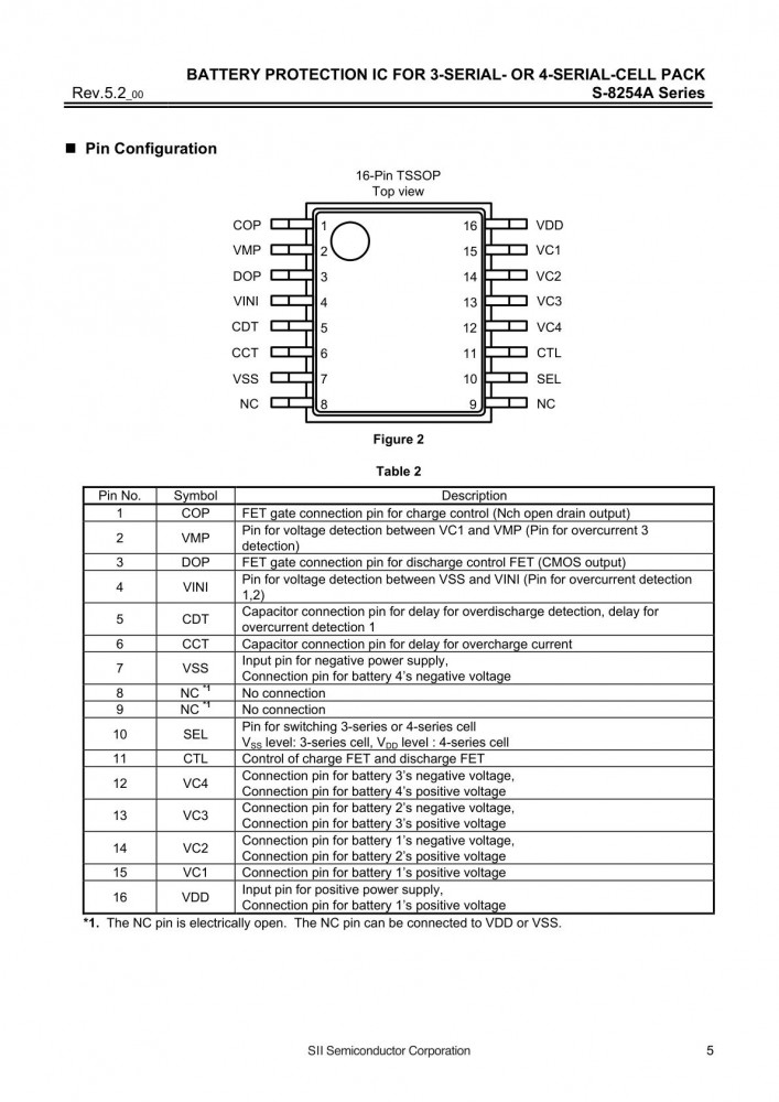 S-8254A technical document page 5