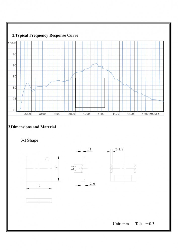 HYG-1203A specification page 3