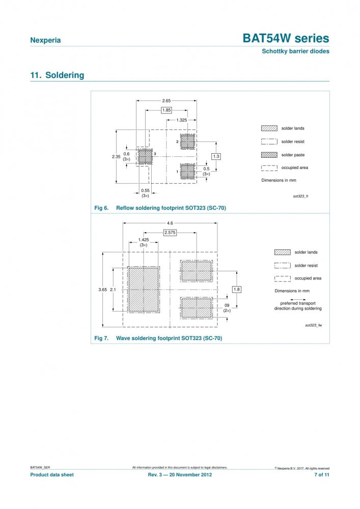 BAT54SW datasheet page 7