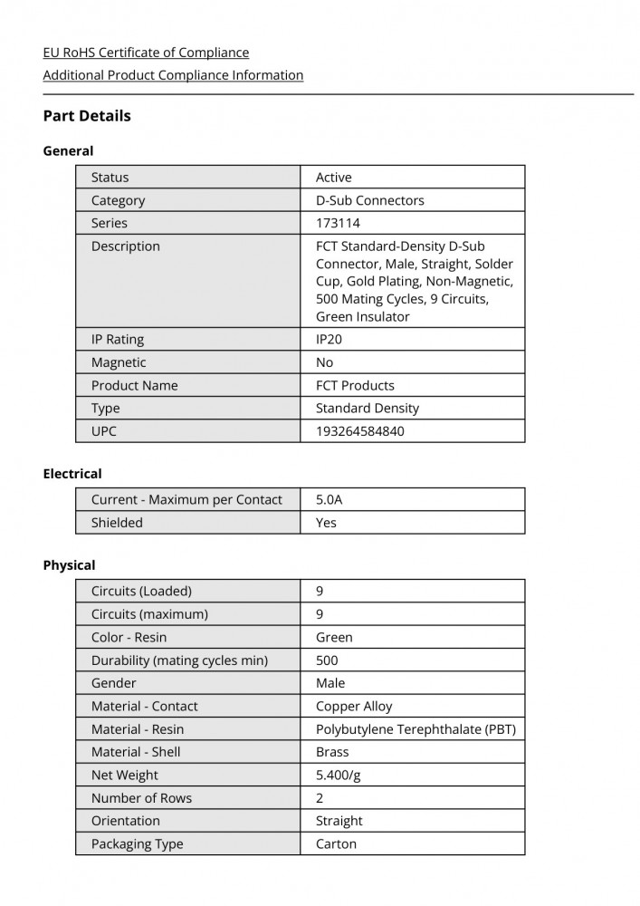MOLEX 1731140897 drawing page 2