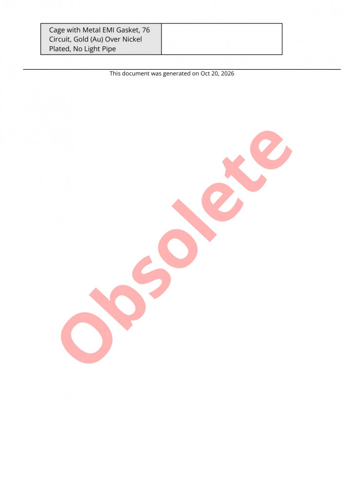 Product document image 3 for Molex 2034620010