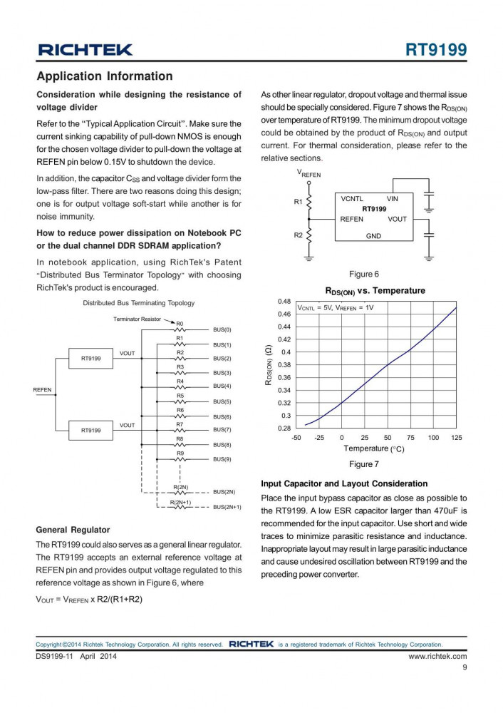 RT9199 datasheet page 9