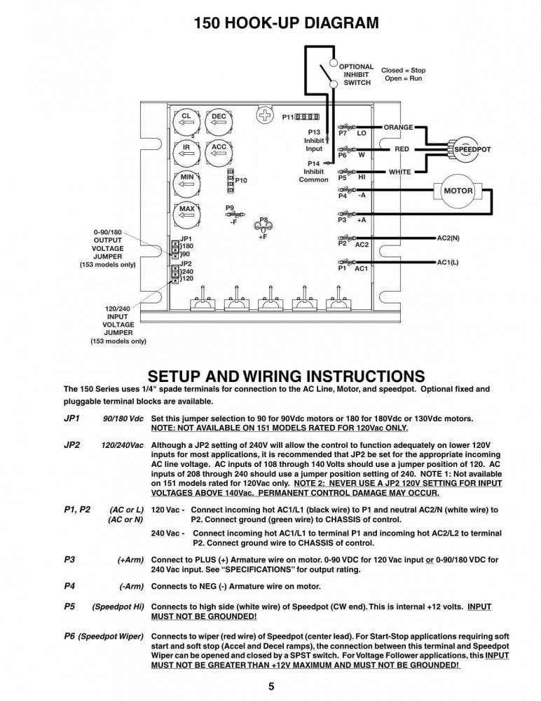 DART 153D-200C manual page 6