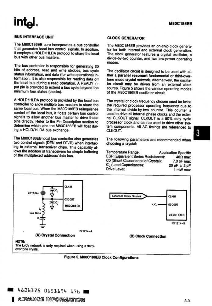 AMD M80C186EB datasheet page 9