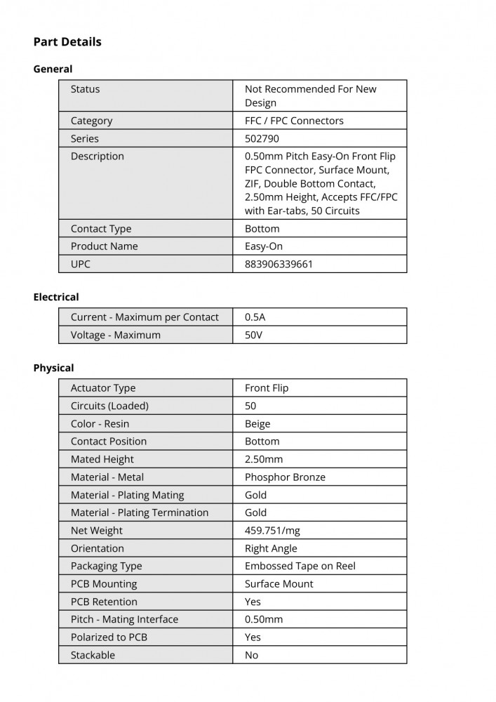 5027905091 technical document page 2