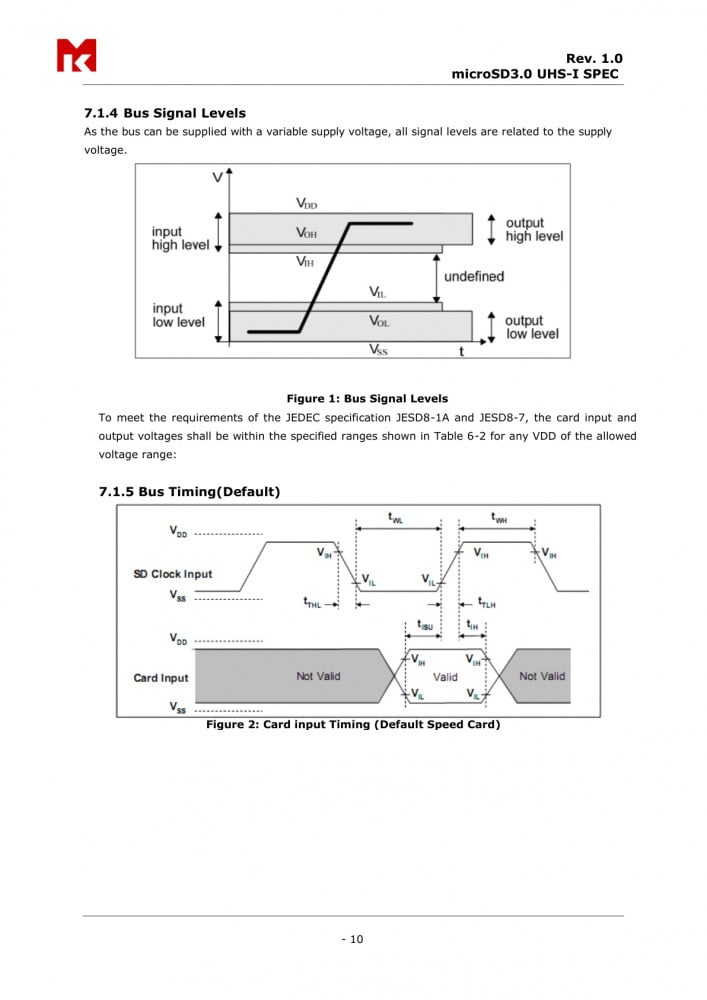MK microSD specification page 9