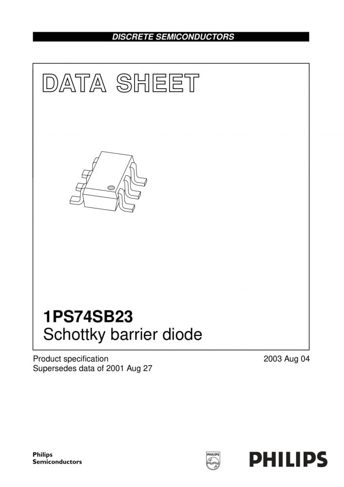 1PS74SB23 datasheet page 2