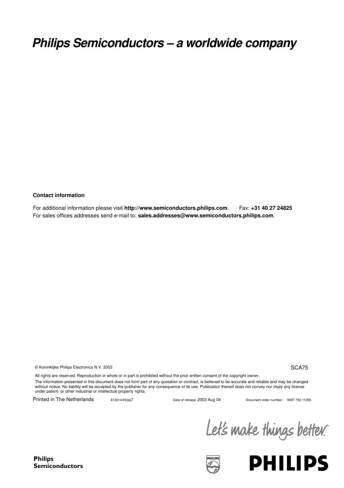 1PS74SB23 datasheet page 8