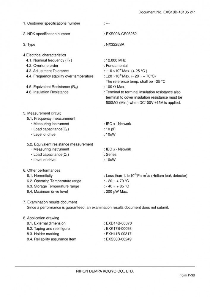 NDK specification page 2