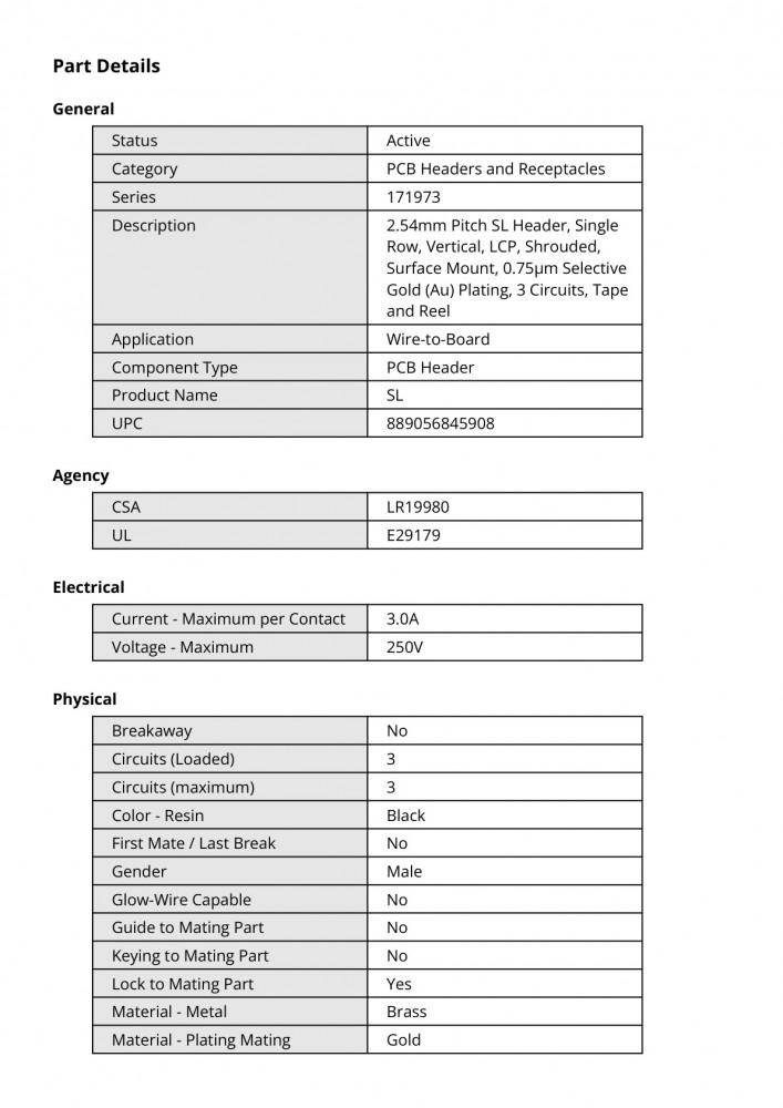 MOLEX 1719730803 technical document image 2