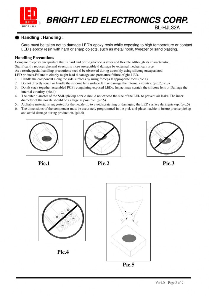 BL-HJL32A datasheet page 7