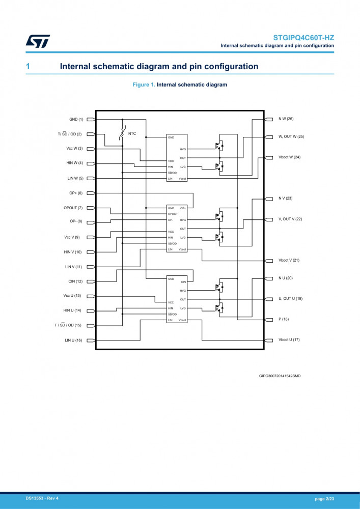 STGIPQ4C60T-HZ datasheet page 2