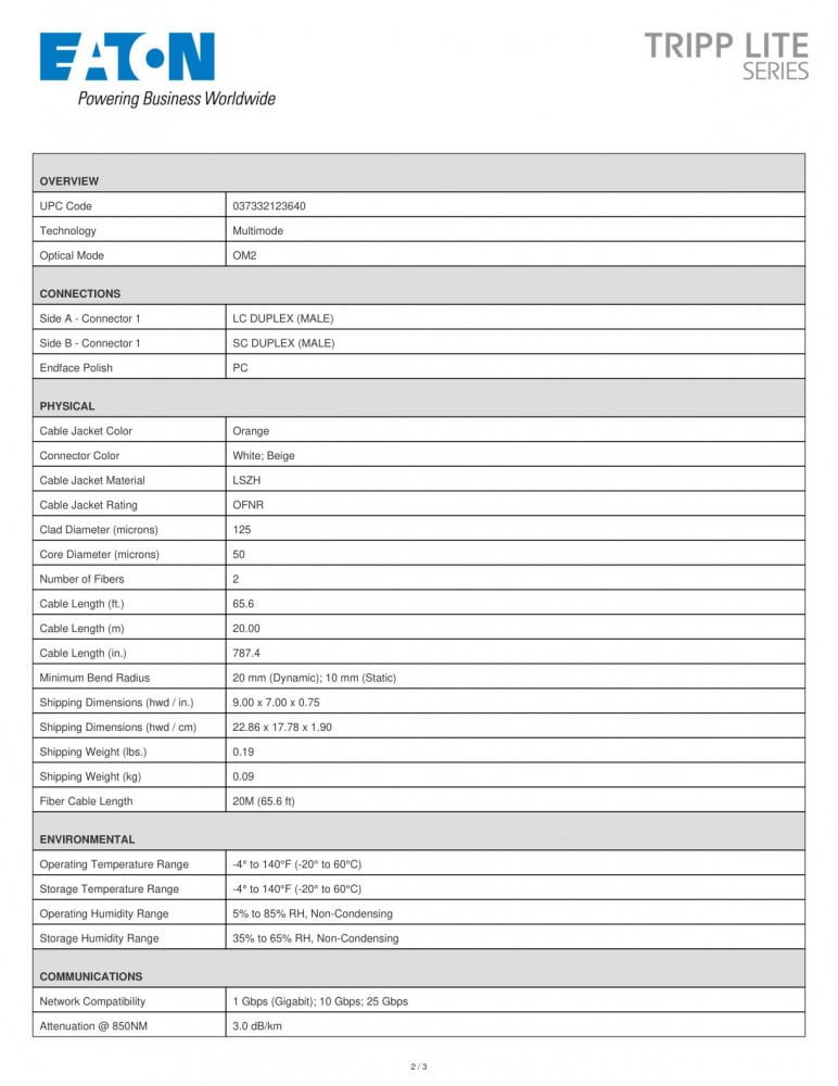 N516-20M technical document page 2