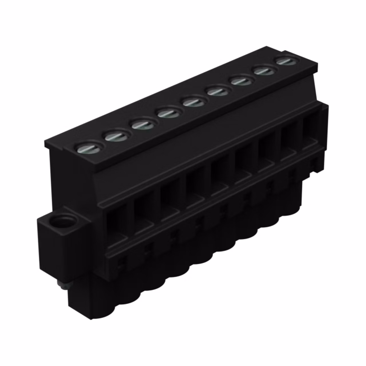 5.00mm Pitch Eurostyle Vertical Plug, with Retention Screws, Rear Wire Entry, 9 Circuits for sale