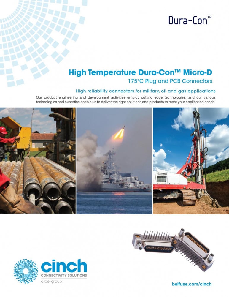 CINCH DCHM technical document page 1
