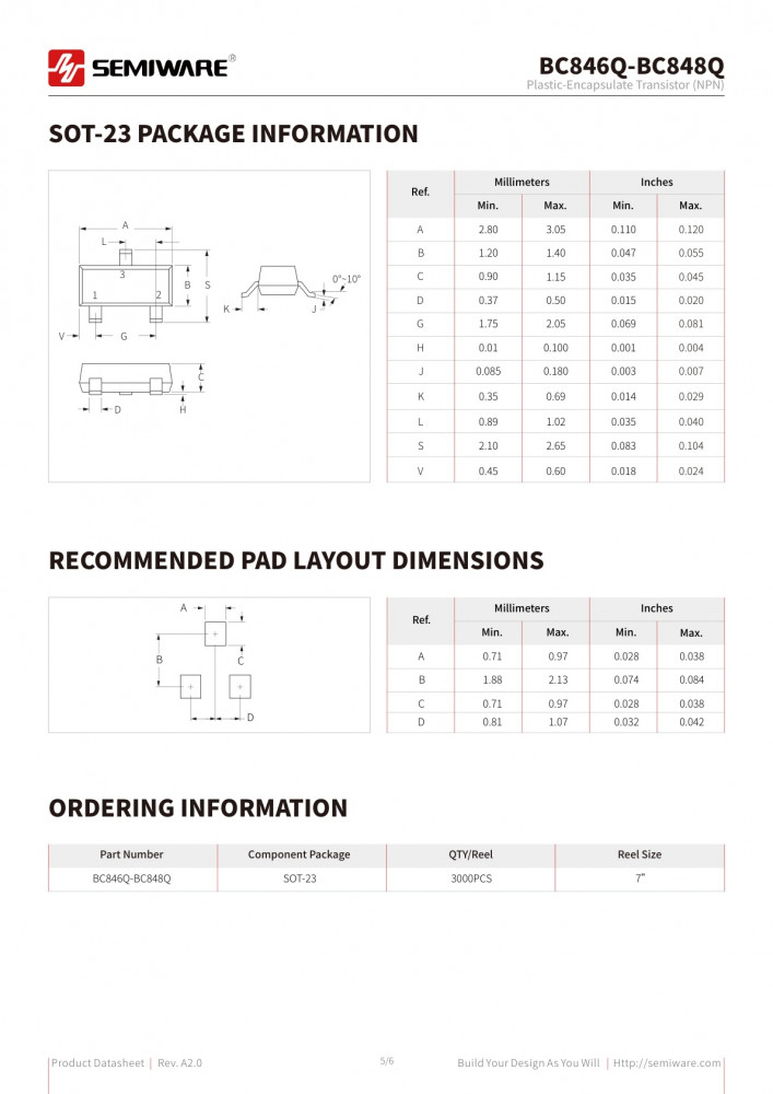 BC848BQ technical document page 5